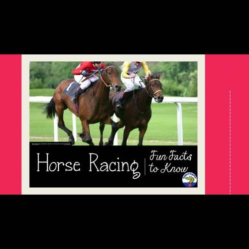 Kentucky Derby and the Triple Crown Fun Facts about Horse Racing PowerPoint