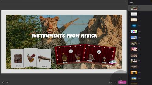 Instruments from Africa | Interactive Music Presentation Course | TPT