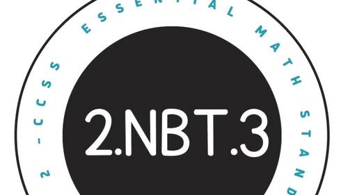 2.NBT.3 Standards-Based Math Assessments {Read and Write Numbers to 1000}