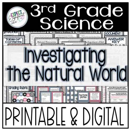3rd Grade Science / Investigating Our Natural World / Printable ...