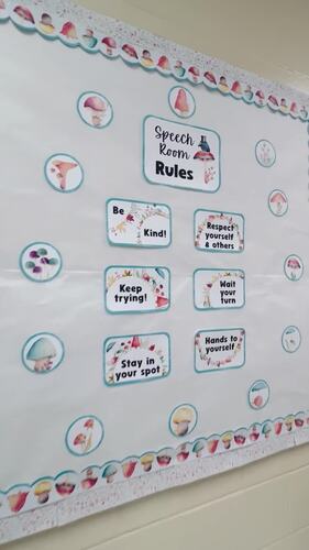 Speech Therapy Bulletin Boards Room Decor Back to School Classroom ...