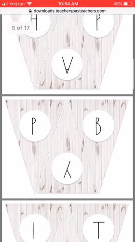 Shiplap Theme Birthday Chart with EDITABLE Cards by Crafty Curriculum