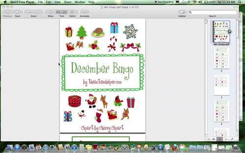 December Bingo by The Autism Helper | TPT