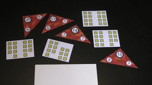 Number Bond Visual Activity for Decomposing & Subtraction to 20 | TPT