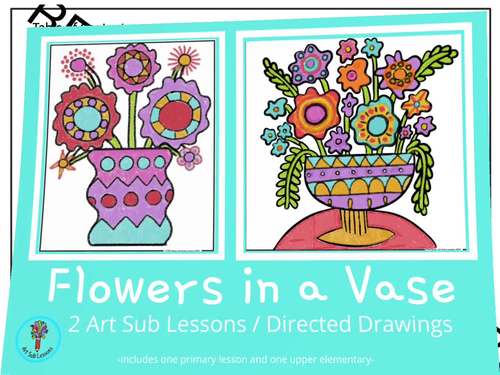 how to draw flowers kindergarten