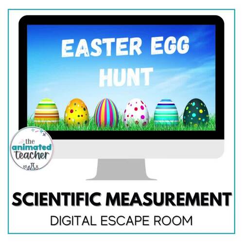 Easter Science Activity Scientific Measurement Digital Escape Room ...