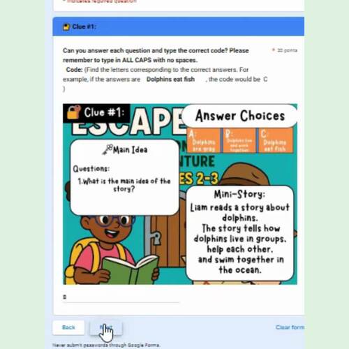 Reading Month Escape Room – Comprehension Strategies Adventure | Grades 2–3