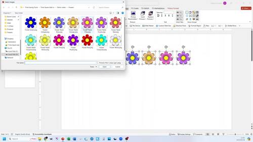 Pictures - Insert and Replace Pictures - Time Savers Add-in for PowerPoint