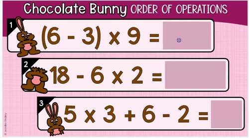 Easter Math Activities | Digital Easter Activities for 5th Grade ...