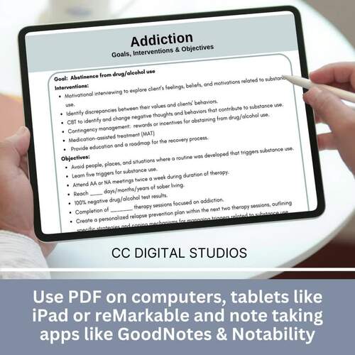 Substance Abuse Counselor Treatment Plan Cheat Sheet, Addiction ...