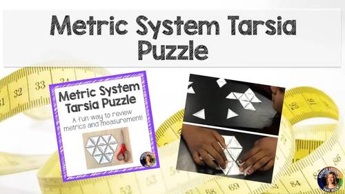 Metric System Tarsia Puzzle by Science Lessons That Rock | TPT