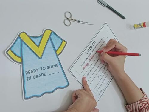 Fun End of the Year Activities Graduation Writing Craft Bulletin Board