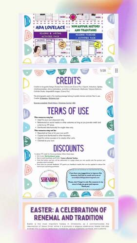 Easter History, Traditions, Symbols Nonfiction Reading Comprehension ...