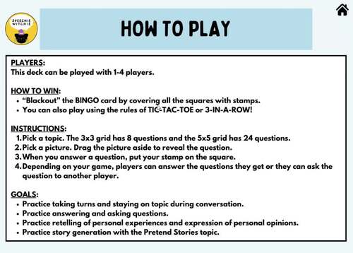 Conversation Starters and Ice Breakers for Winter Speech Therapy Boom Cards