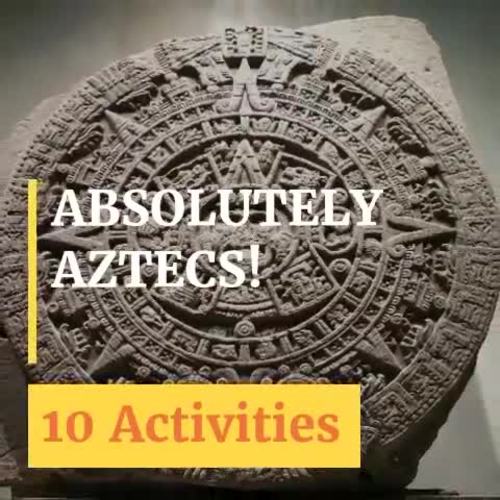 Aztecs Activities Bundle for Inca Aztec Maya Unit by Education with ...