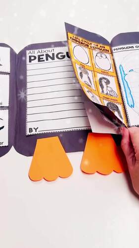 Penguins Science Activities Penguin Craft and Writing Unit by Reagan ...