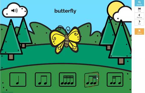 Music Class Rhythm Activity -Animal Rhythm Game - 16th & 8th notes ...