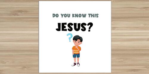Do You Know this Jesus?: Christian Activity Book for Kids with 10 Stories