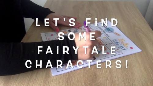10 Fairytale Themed 'I-Spy' Worksheets: Find & Circle the Hidden Objects