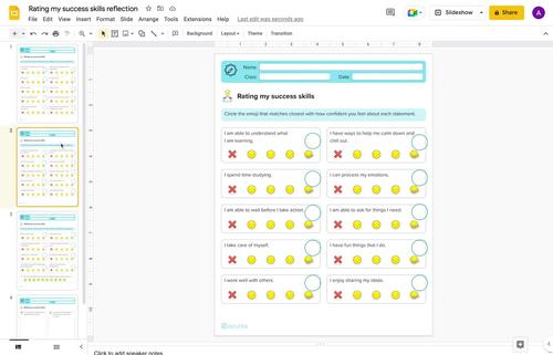 Organization – Executive Functioning Unit and Skills Reflection by Azulita