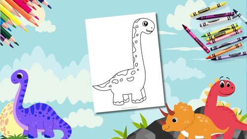 10 Dinosaur Printable Templates | Dinosaur Coloring Pages by Simple Mom ...