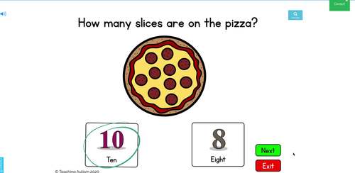Counting to 10 Food Math Boom Cards | Distance Learning Math by ...