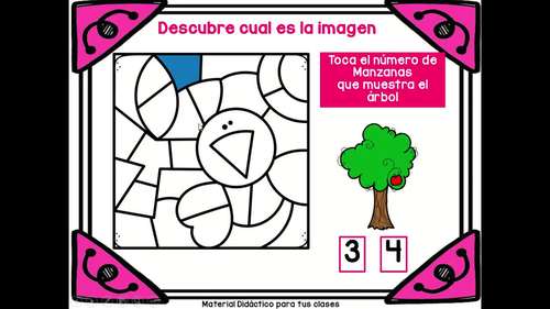 Los números, jugamos coloreando | PowerPoint| Spanish Resources | TPT