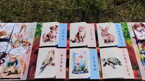My Pets, Interactive book, Printable template by Printables From Yuliia