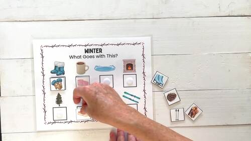 Winter-What Goes With This? Associations Matching Activity, Autism, Speech