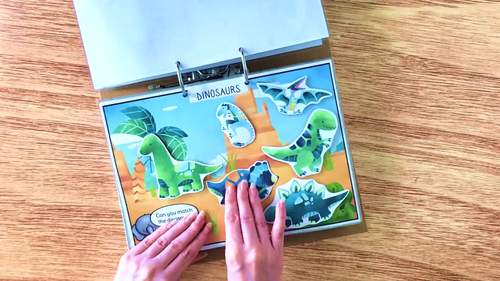 Interactive Busy Book Three, Toddler Learning Binder Quiet Book | TPT