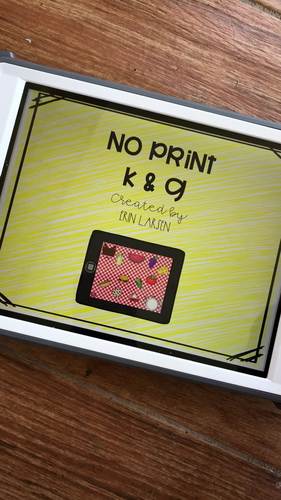 Digital K and G Articulation Activities- Flashcards and Interactive Games