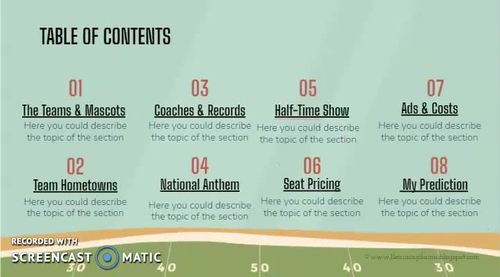 Super Bowl DIGITAL Project - ESL, Business, Sports Management | TPT