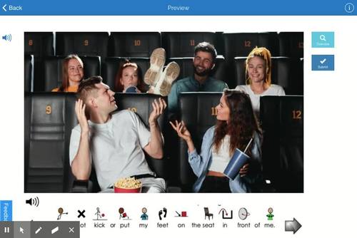 Movie Theater Virtual Field Trip Social Narrative & Comprehension Boom ...