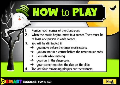 Four Corners RHYTHM EAR TRAINING 2 Game | HALLOWEEN Music Game | Music ...