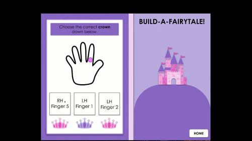 Fairytale | Hands and Finger Numbers | Interactive Digital Music Game