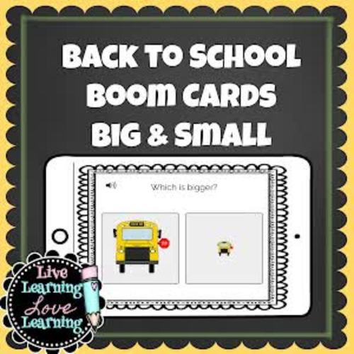 Back to School Boom Cards | 6 Decks by Live Learning Love Learning
