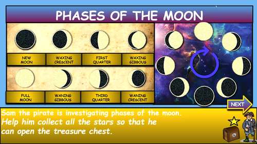 Phases Of The Moon: Unit Bundle: Presentation| Drag & Drop | Puzzles ...