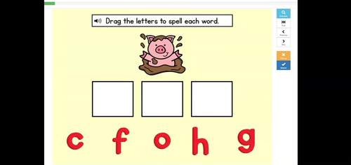 CVC Word Family Fluency Activities Boom™ Cards by Primary Tidbits