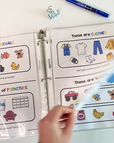 Categories Speech Therapy Activities NO PREP Basic Concepts Worksheets