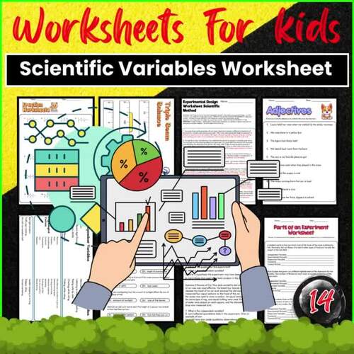 Independent and Dependent Variables Worksheet Science by Lib Anatomy school