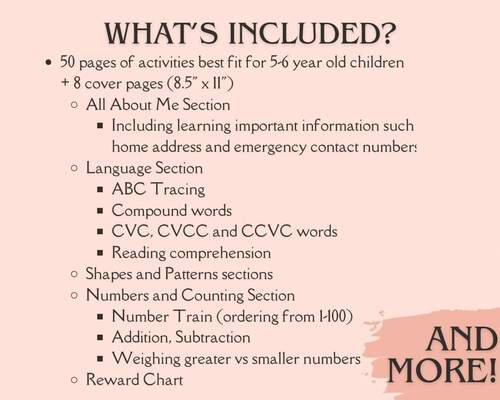 Preschool Morning Menu Printable | Homeschool Morning Menu | Preschool ...