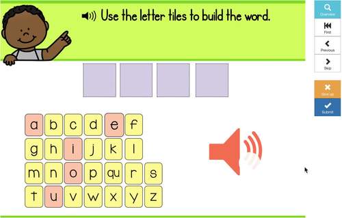 Level 1 | Unit 13 | Trick Words | SPELLING & RECOGNITION | BOOM CARDS™