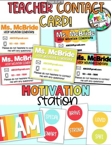 Simply Fresh Classroom Decor Bundle | Fun Classroom Decor BUNDLE