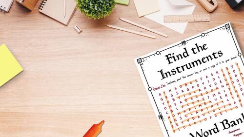 Instruments of the Orchestra MEGA Bundle! (printable + digital resources)