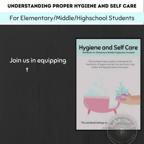Boost Your Wellbeing: A Personal Hygiene & Self-Care Workbook | TPT