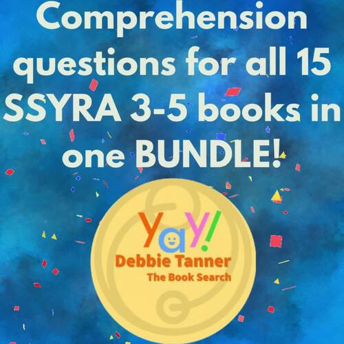 SSYRA 3-5 Bundle-comprehension questions for all 15 titles 2025-2026