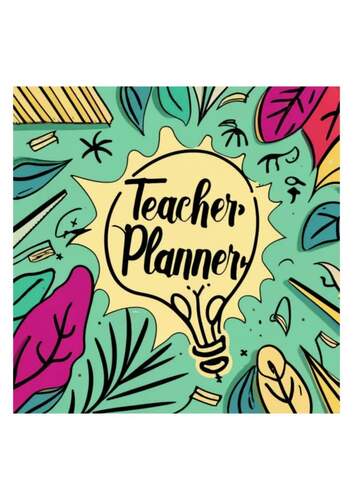 Floral Teacher Planner 2024 by KP learning | TPT