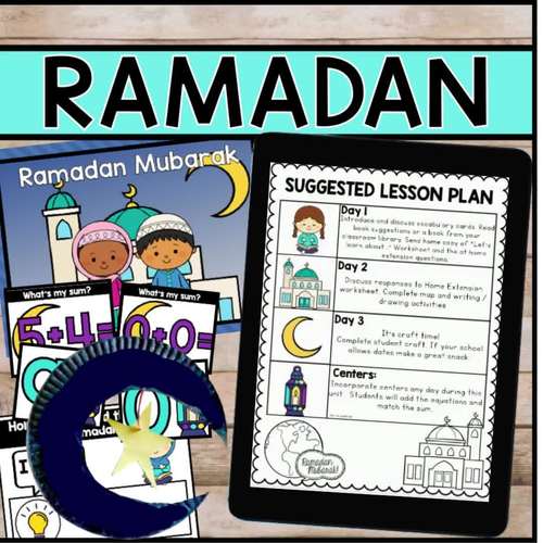Holidays around World RAMADAN Kindergarten Printable Craft Centers