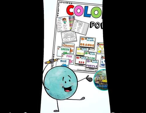 Colors ️Animated PowerPoint - Activities / Printables + SPECIAL BONUS