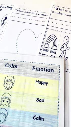 Lower Elementary SEL Toolkit: Emotions Journal, Calm Corner Tools, and ...